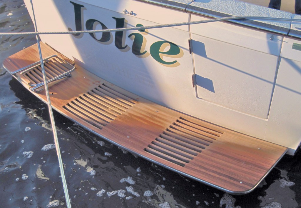 Butler Marine Teak Platforms - Butler Marine
